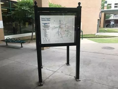 Outdoor Kiosk Map