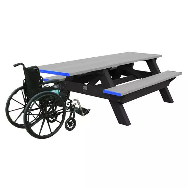ADA picnic tables | Wheel Chair accessible Picnic Table | ADA Compliant ...