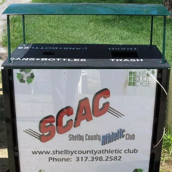 Advertising Receptacles | Promotional Bins | Ad Receptacles | Trash and ...