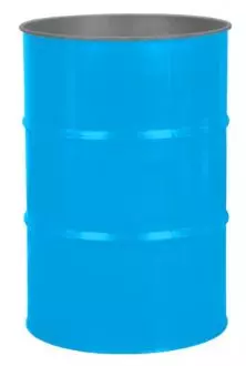 Steel Drum | 55-Gallon Trash Receptacle |Trash Can| Waste Drum ...