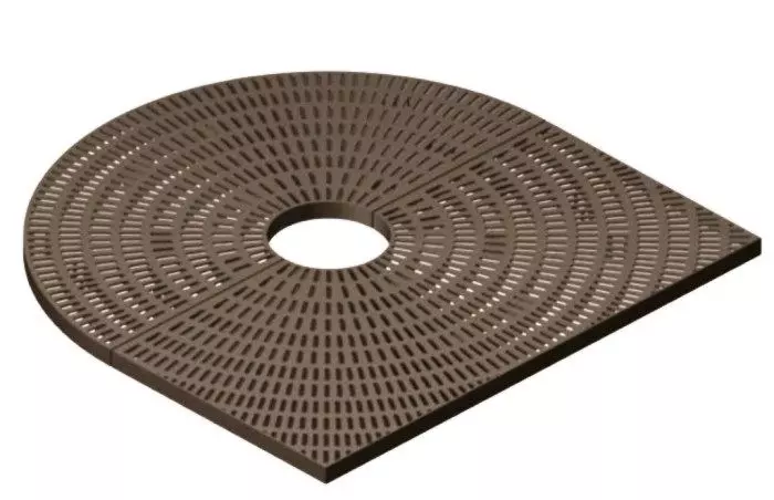 Tree grate | Round Square Tree Grate | Recycled Plastic Tree Grate | 4 ...