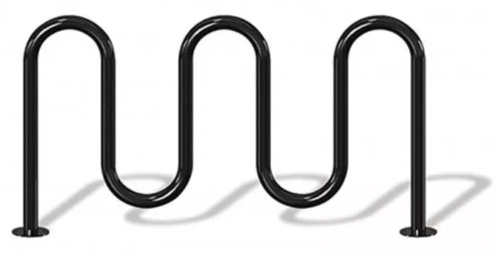 Bike Rack | Serpentine Bike Rack | Serpentine Bike Rack Triple | Wave ...