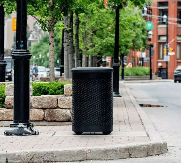 Toronto Multi Stream Recycle Outdoor Receptacle | Recycle Bin | Trash ...