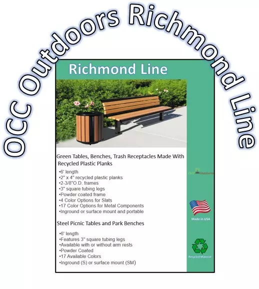 Picnic Table | 8 Foot Picnic Table | Walk Through Picnic Table | Picnic ...