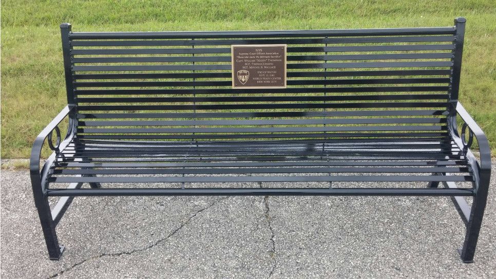 Memorial Bench with plaque | Custom memorial bench | personalized ...