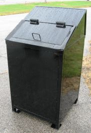 Animal proof trash receptacle | Critter resistant trash can | OCC
