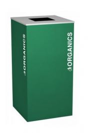 36 gallon modular square organics recycle bin - modular organics ...