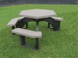 ADA Hexagon Picnic Table