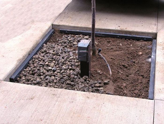 Tree grate frame | frame for 4 x 8 tree grate | Pollygrate frame