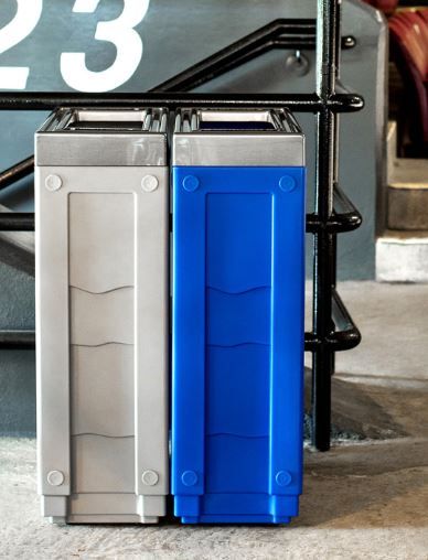 Evolve Cube Slim 23 Gallon Receptacle | Evolv Modular Series | Recycle ...