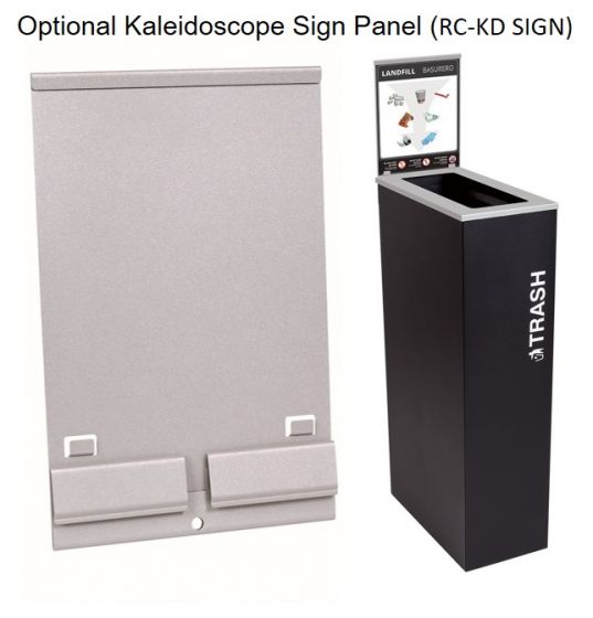 Recycle Bin | 36-Gallon Co-mingle Recycle Bin | Co-mingle Recyclables ...