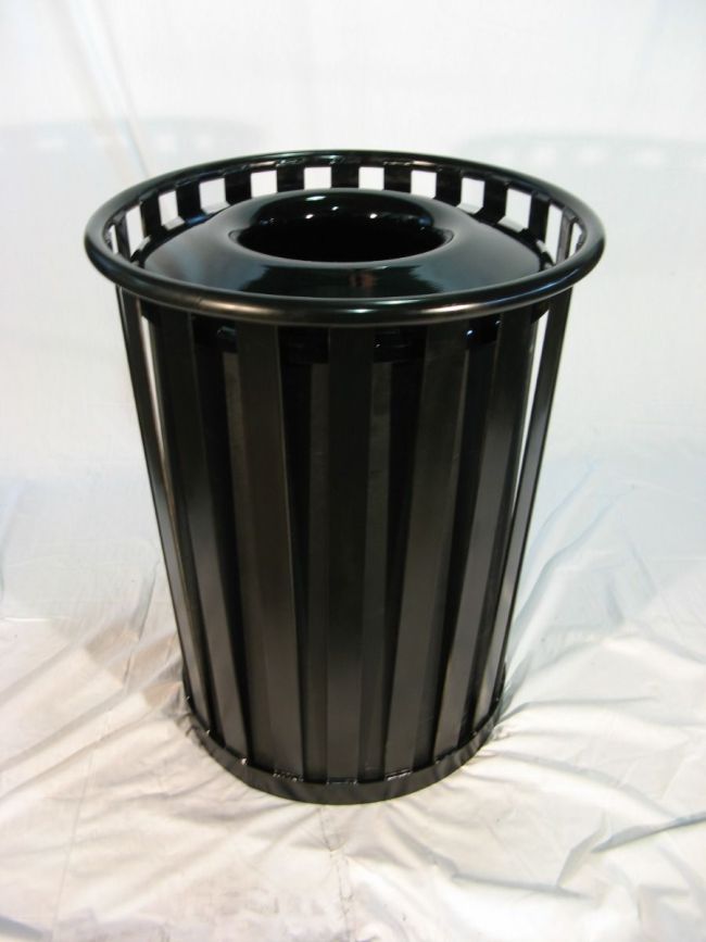 50-gallon trash receptacle - top load trash receptacle - heavy duty ...