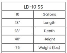 Liquids Disposal Receptacle | OCC Outdoors